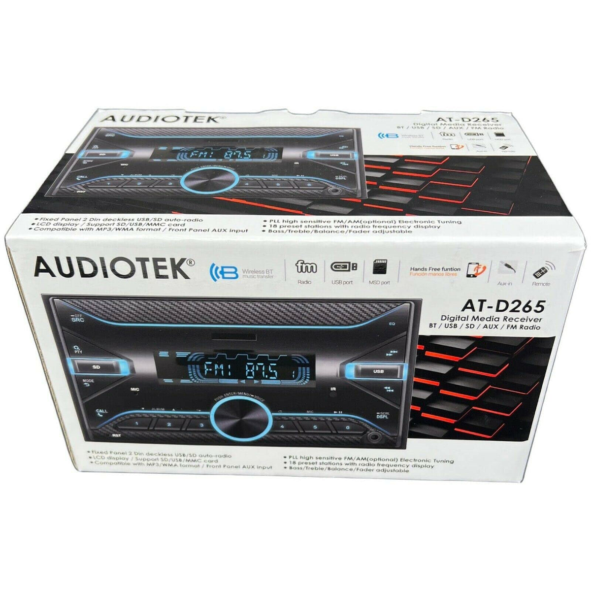 Audiotek D265 Receiver – nsiaudio.com
