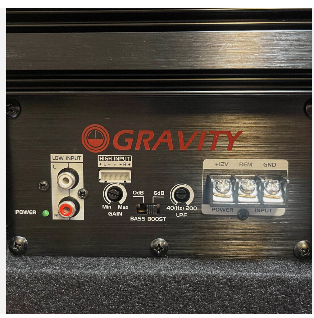 Gravity G12BD2 Subwoofer - 12 inch - 1600W – nsiaudio.com