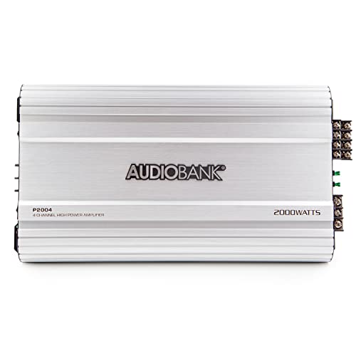 Audiobank P2004 - 2000W - 4 Channel - 2 Ohm – nsiaudio.com