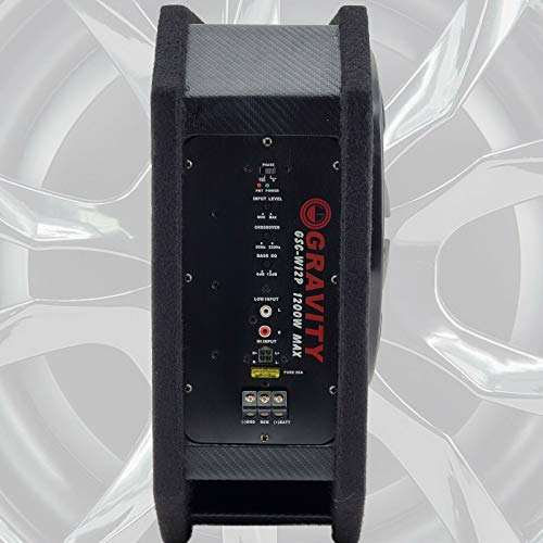 Gravity GSC-W12P 1200 Watts Max Power 600W RMS 12 Inch Car Audio Compa ...