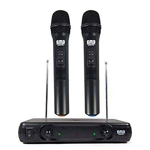 EMB EBM10W Dual VHF Wireless Microphone System – nsiaudio.com