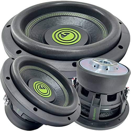 Gravity GW-10D4 Subwoofer Audio Speaker - 10 Inch - 4 Ohm -2000W ...