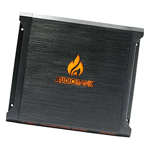 Audiobank AB1400.2 - 2400W - 2 Channel - 2 Ohm - Class AB – nsiaudio.com
