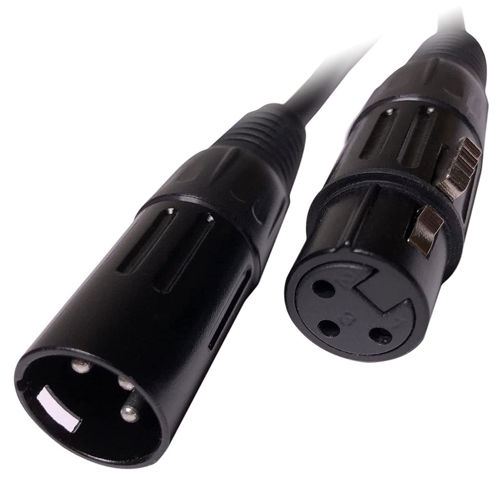 EMB XX18100 Audio Shielded Speaker Cable XLR Male to Female Patch Cord ...
