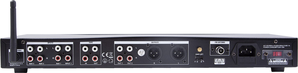 EPS65 Rack Mount Studio Pre-Amplifier - Audio Receiver System ...