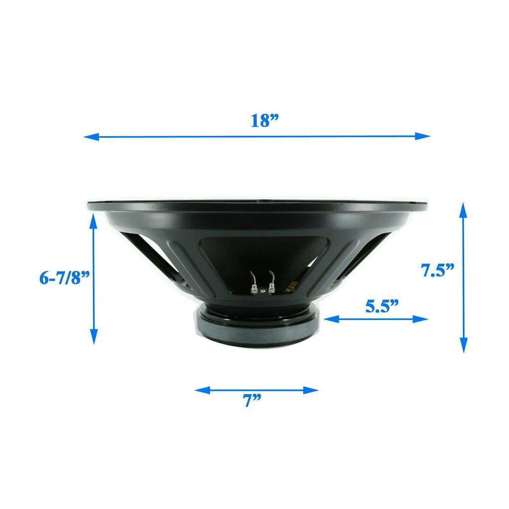 EMB Professional SB-18 1800 Watts Speaker Subwoofer 8 Ohm – nsiaudio.com