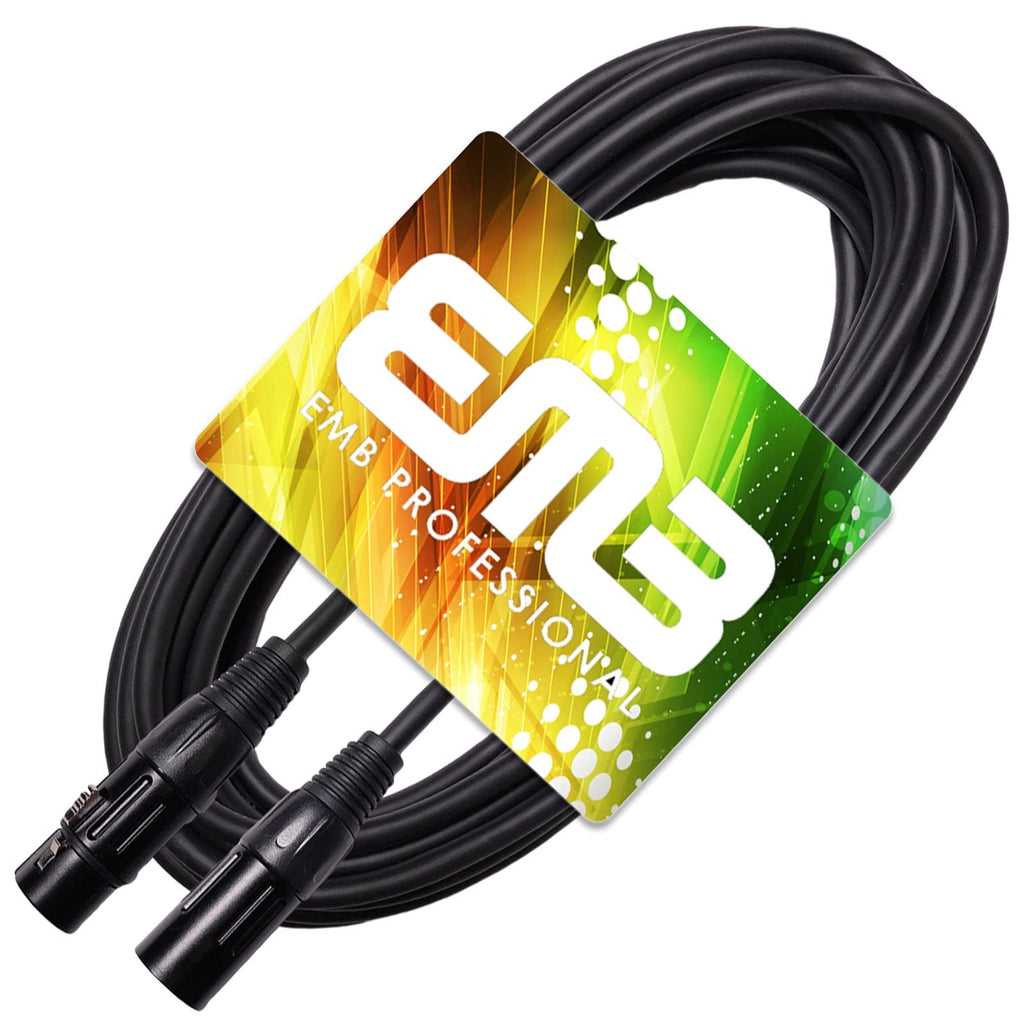 EMB XX1850 Professional Shielded Speaker Cable XLR Male to Female Patc ...