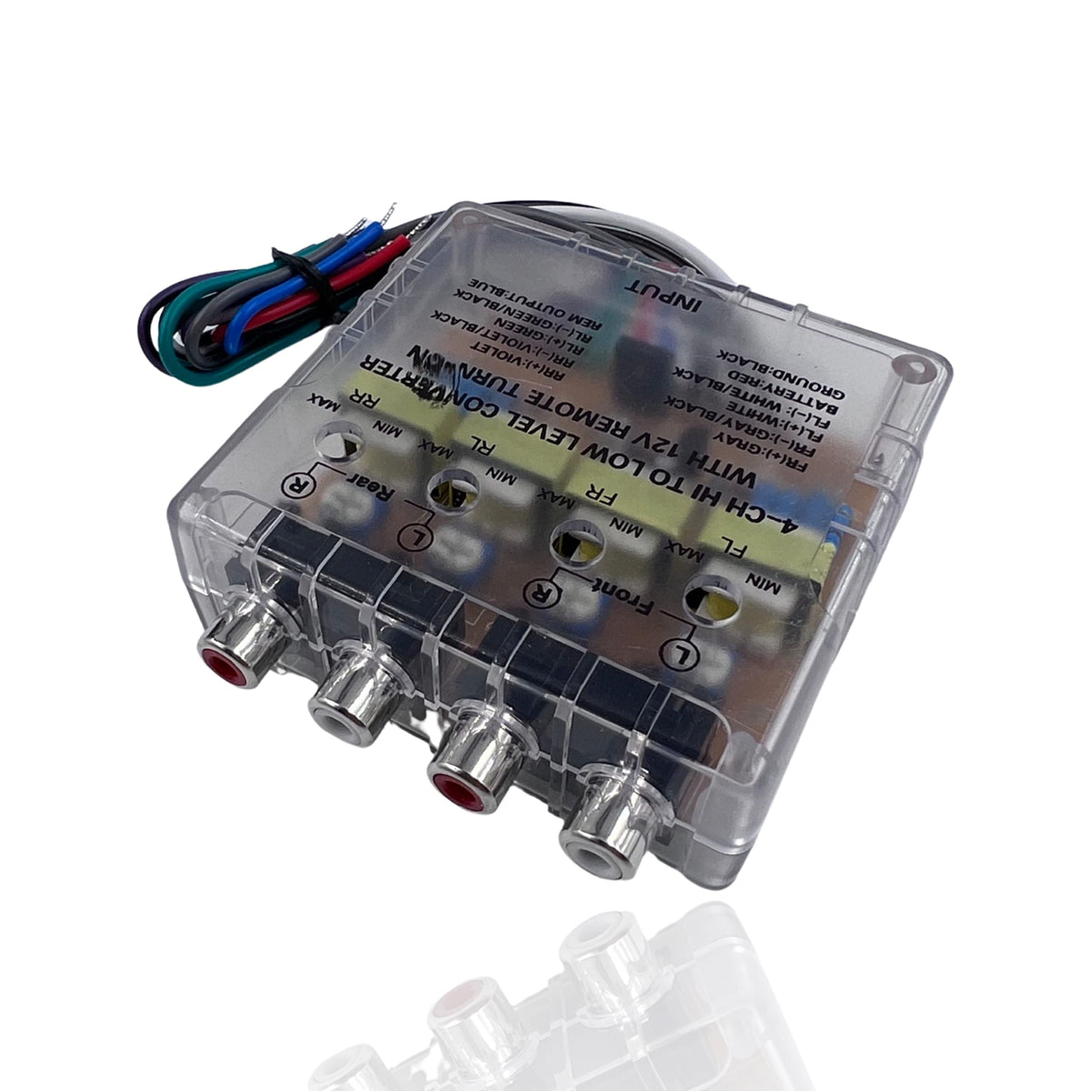 Audiotek At-HL5 RCA Line Converter for Car Receiver and Amplifier ...