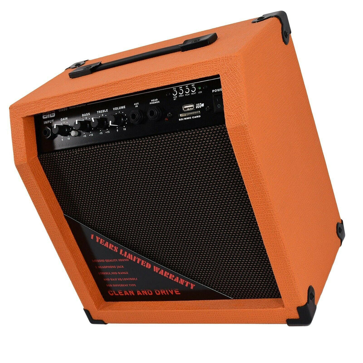 EMB GA80 350W 8" Electric Guitar Amplifier Speaker – nsiaudio.com