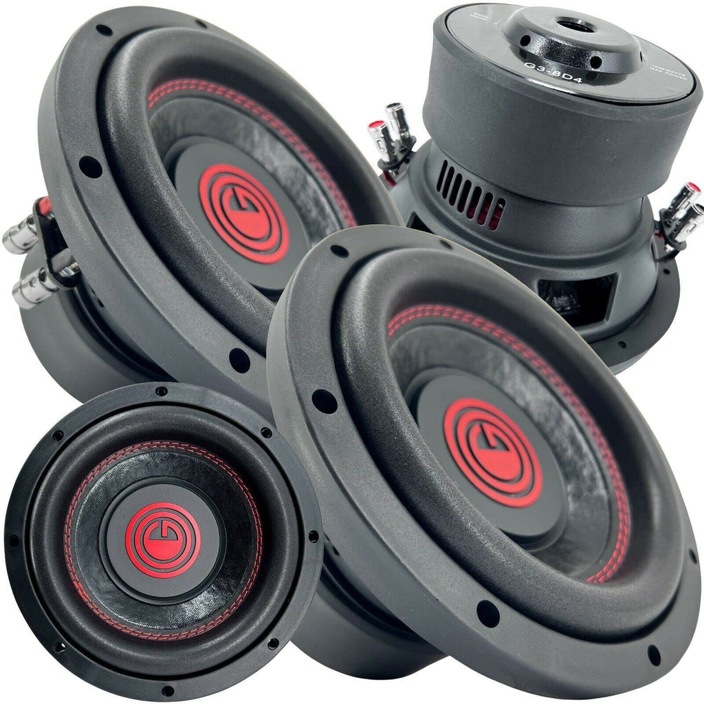 Gravity G3-8D4 Subwoofer Audio Speaker - 8 Inch - 4 Ohm- 1000W – nsiaudio.com