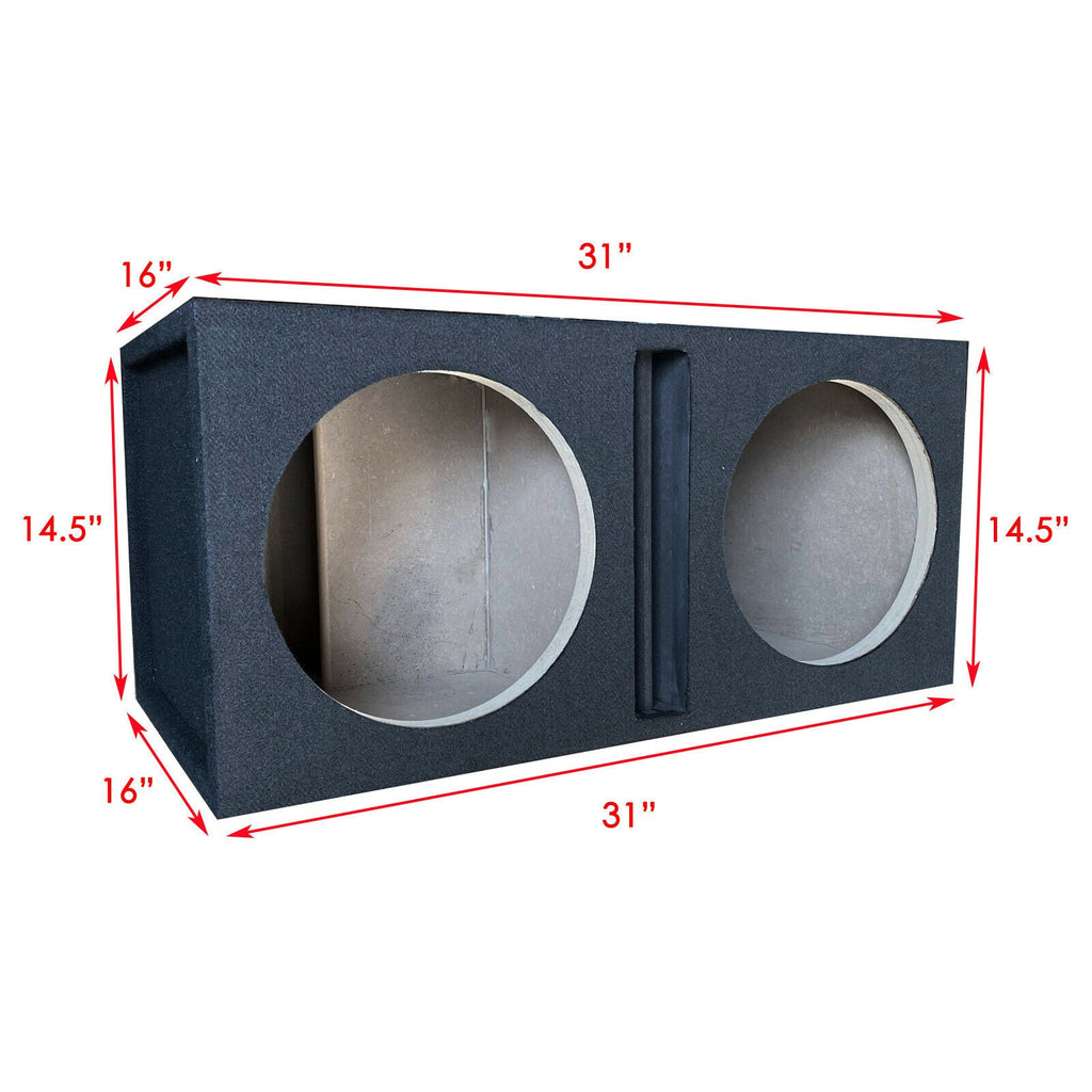Audiotek CA-12DP 12" Car Audio Speaker Box – nsiaudio.com