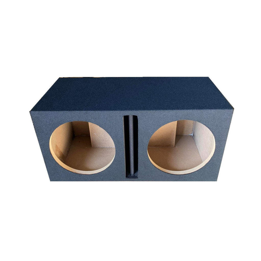 Audiotek CA-15DP Dual 15" Ported Subwoofer Enclosure Car Audio Speaker ...