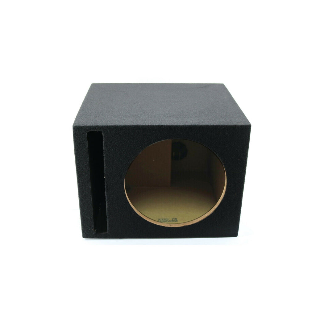 Audiotek CA-10SP 10" Ported Subwoofer Enclosure Car Audio Speaker Box ...