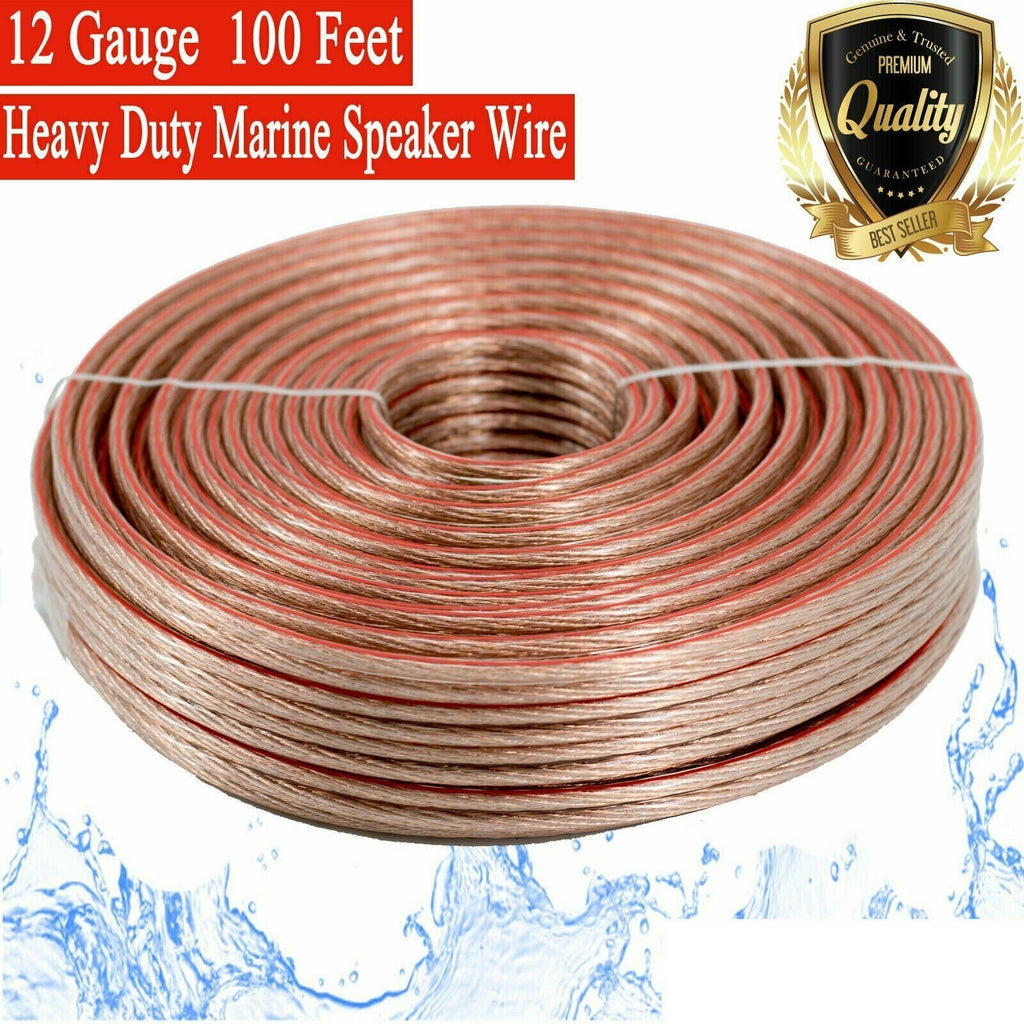 Audiotek AT-SPW12GA-100RG 12 GA Gauge 100 Feet – nsiaudio.com