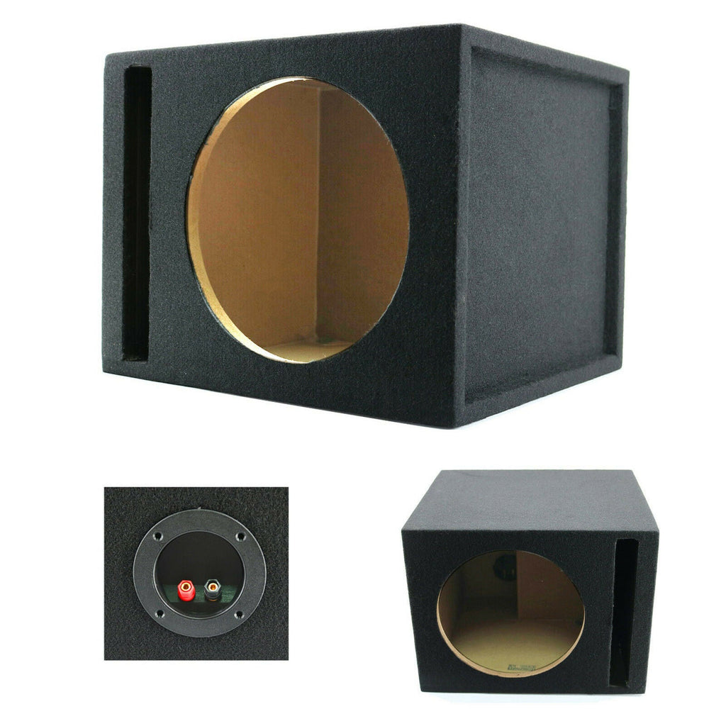 Audiotek CA-10SP 10" Ported Subwoofer Enclosure Car Audio Speaker Box ...